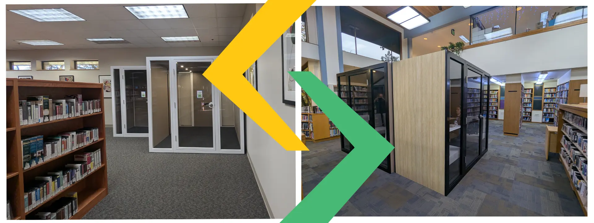 Reimagining Library Spaces with Spaceworx Privacy Booths | Spaceworx ...