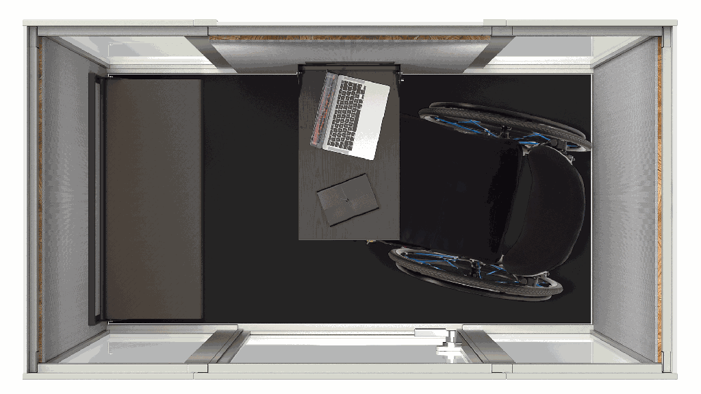 Decibel ADA | Handicap & Wheelchair Accessible Booth | Spaceworx®