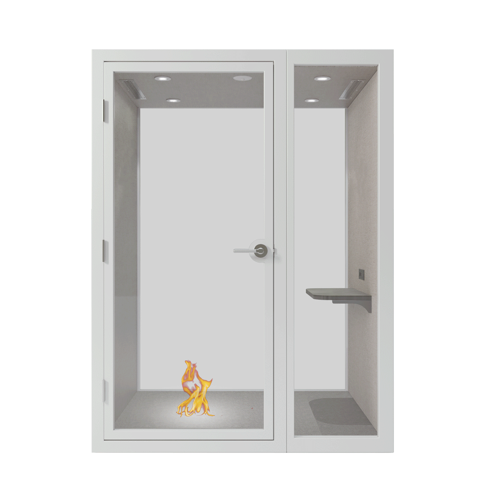 Decibel Deluxe | Acoustic Office Phone Booth | Spaceworx®